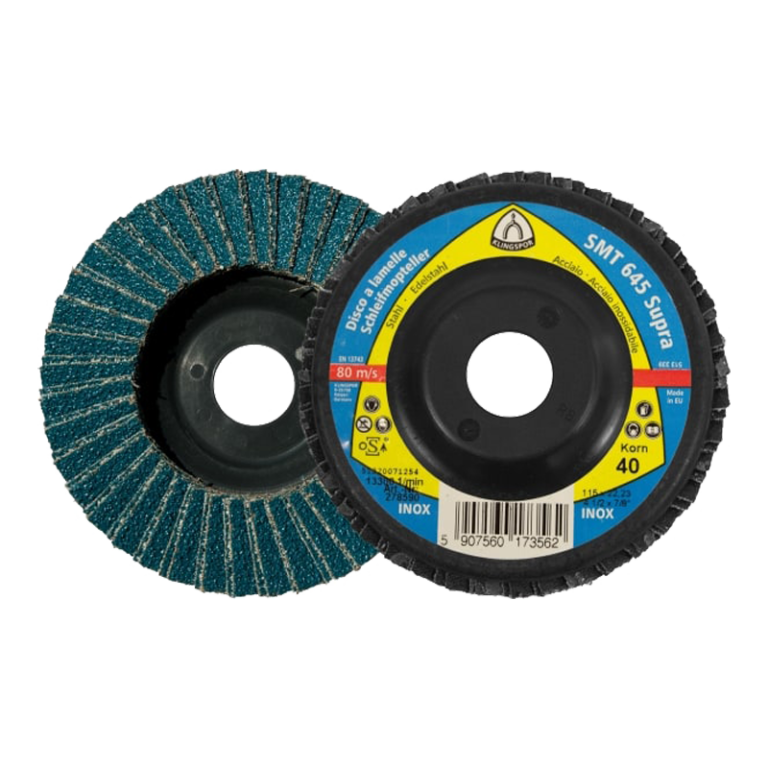 Dischi lamellari a doppia lamella Klingspor Ø115 SMT645 - Ra. Com. - Rappresentanze Commerciali